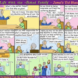 Tricked to Treat? - Ahmad Family Comic - Islamic Comics