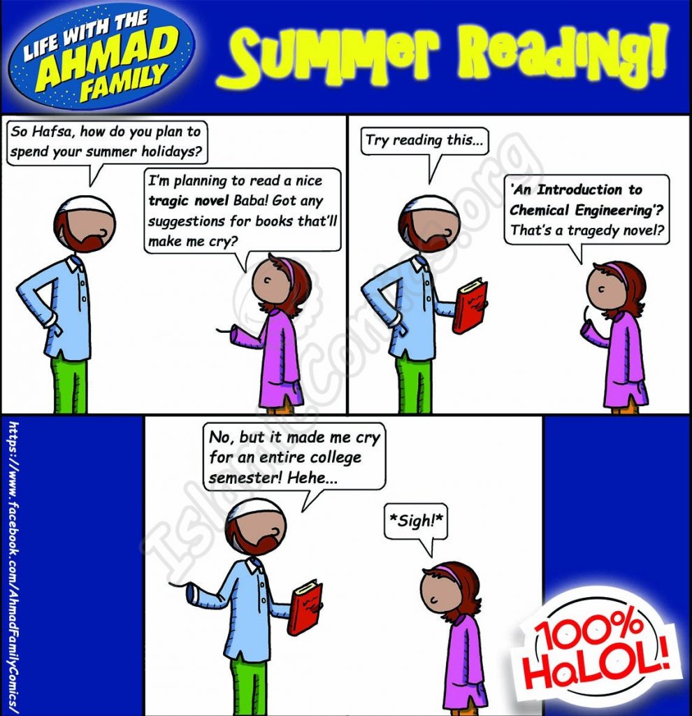 Summer Reading - Ahmad Family Comic - Islamic Comics